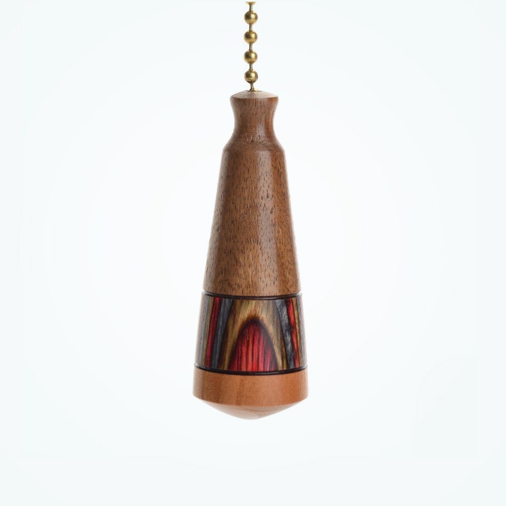 Wood Turned Hummingbird House | Southern Highland Craft Guild