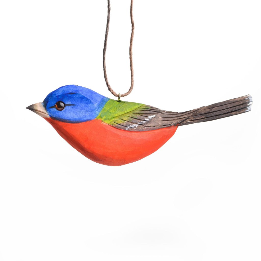 Carved and Painted Wood Bird Ornaments | Southern Highland Craft Guild