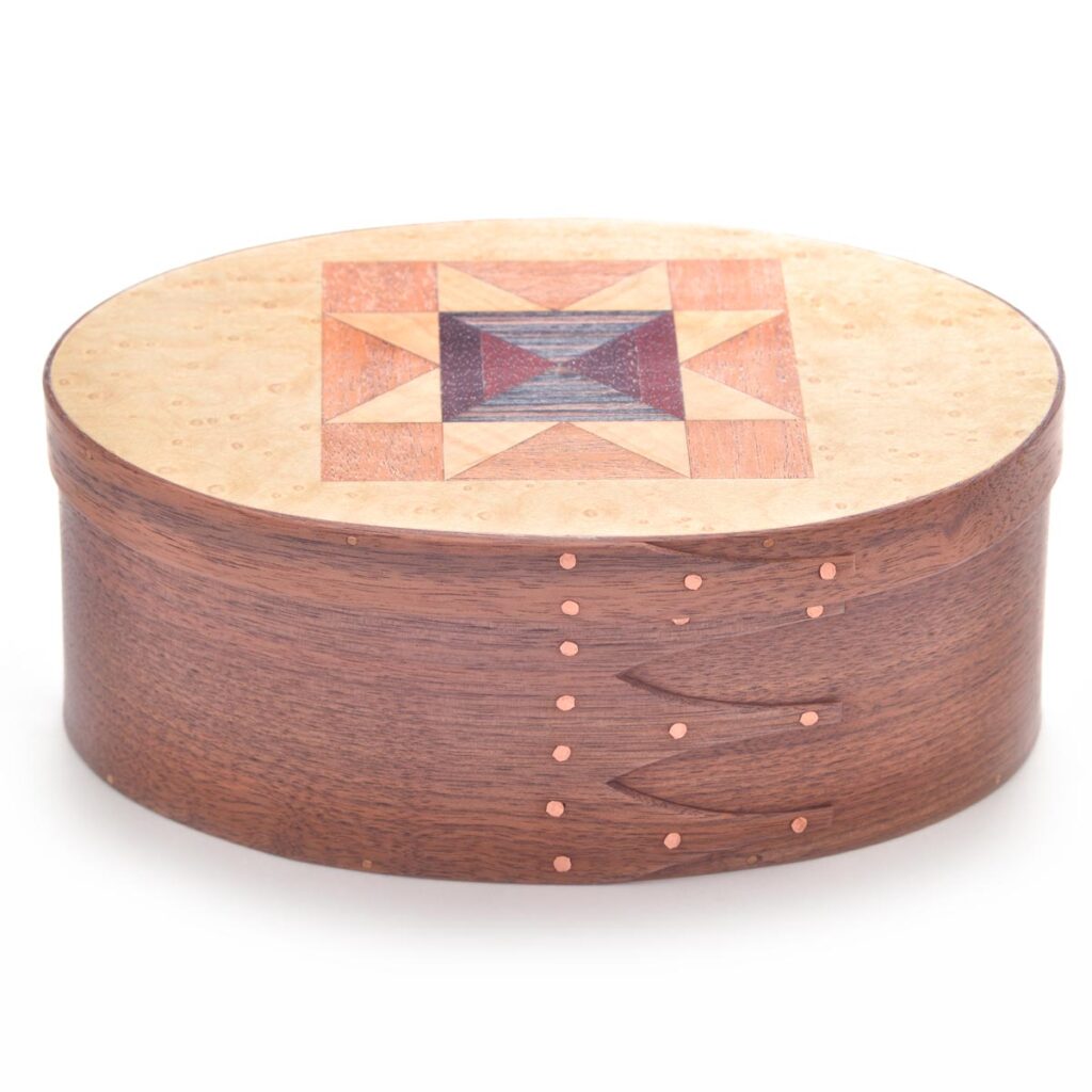 Maple Quilt Shaker Box #3 | Southern Highland Craft Guild