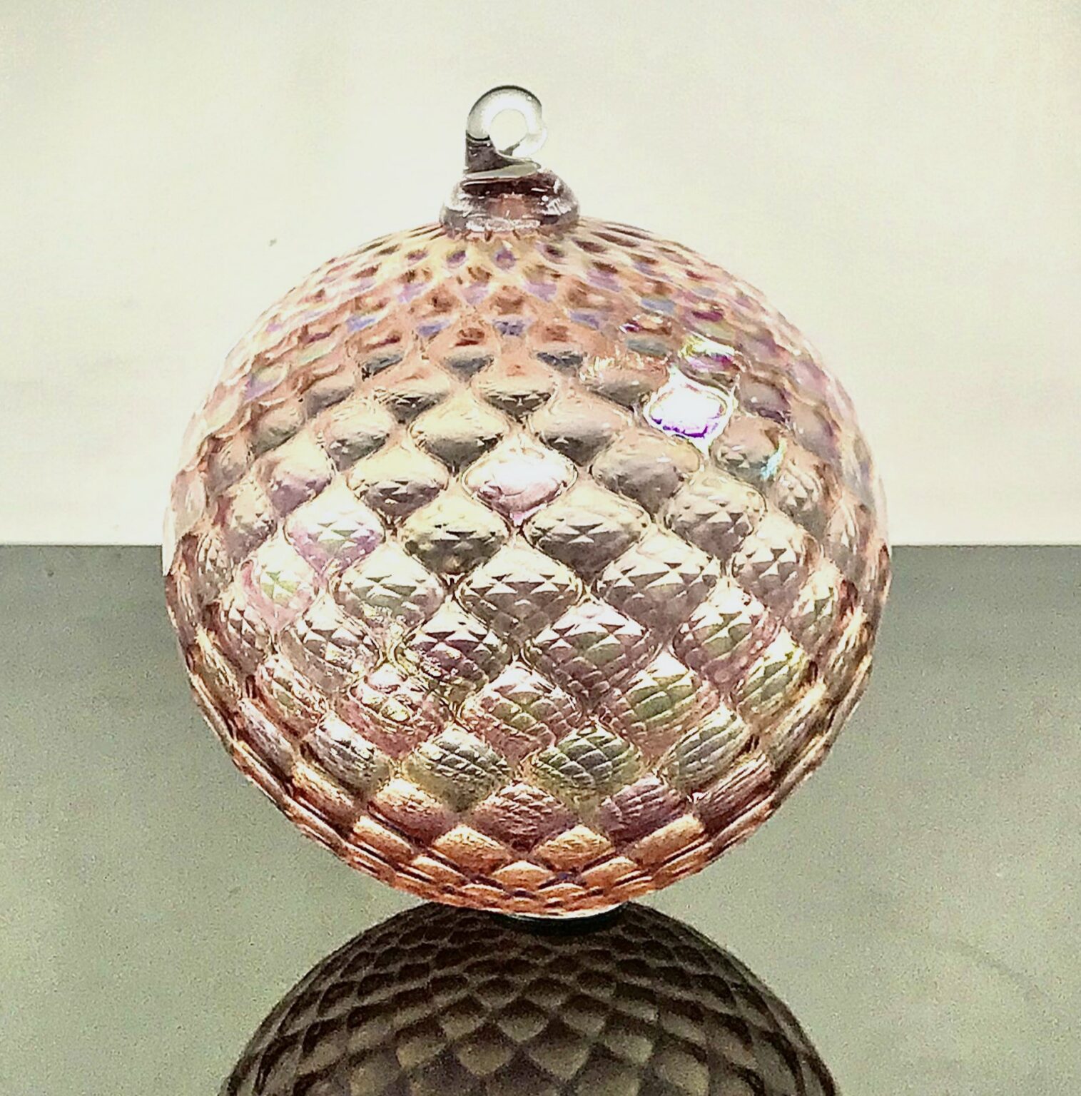 Iridescent Optic Glass Ornaments – Southern Highland Craft Guild
