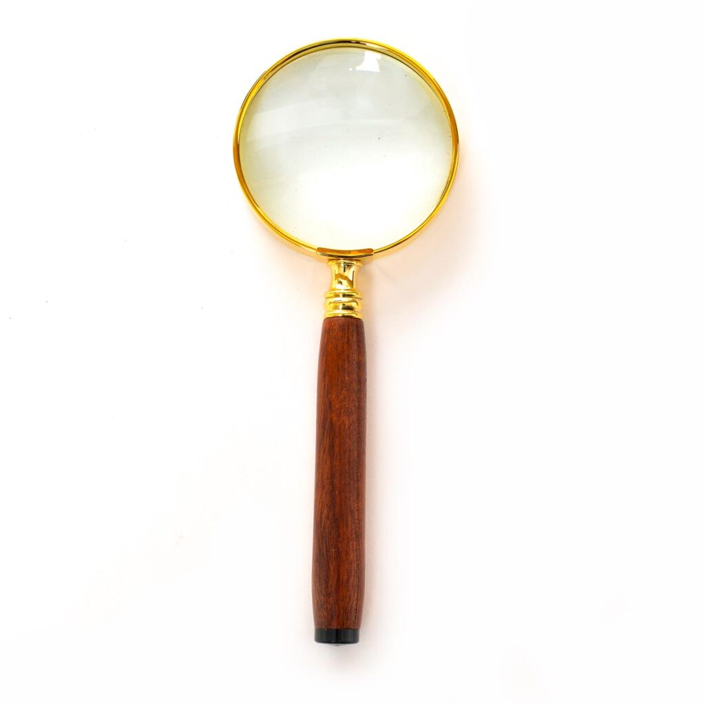Wood Handled Magnifying Glass – Southern Highland Craft Guild