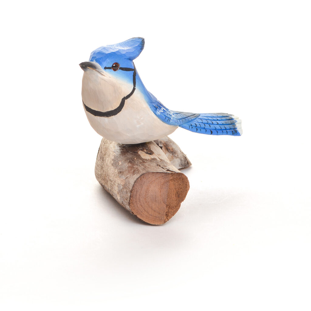 Hand-Carved Wooden Blue Jay | Southern Highland Craft Guild