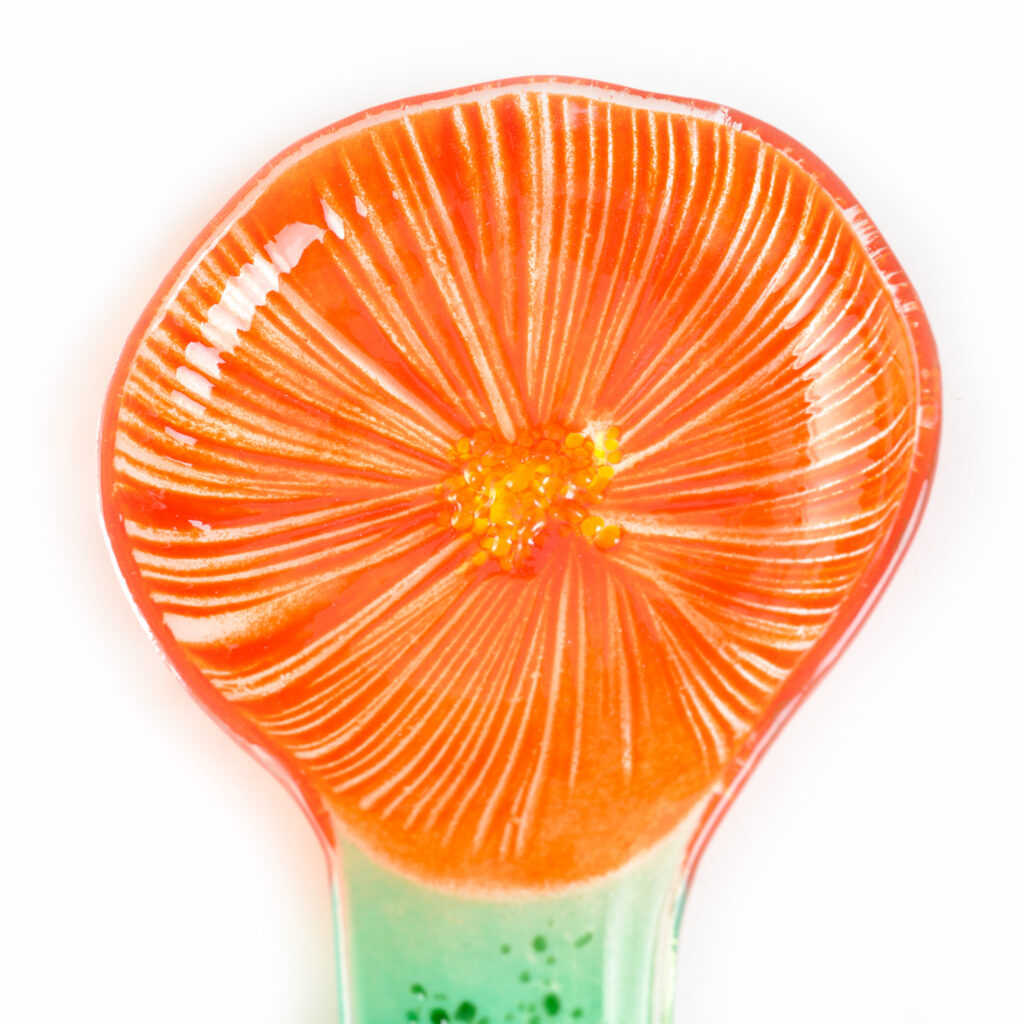 Glass Flower Spoon Rests – Southern Highland Craft Guild