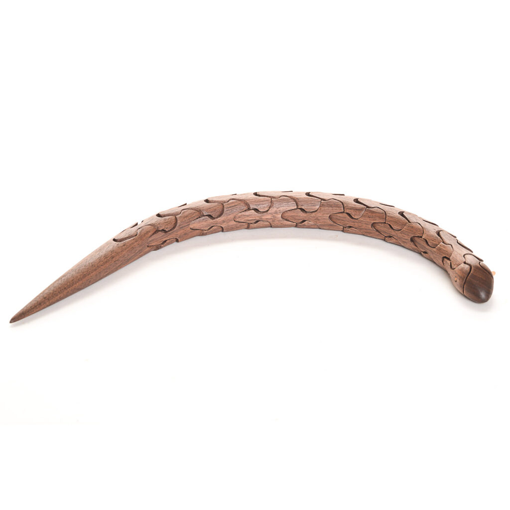 Wooden Snake Puzzle – Southern Highland Craft Guild