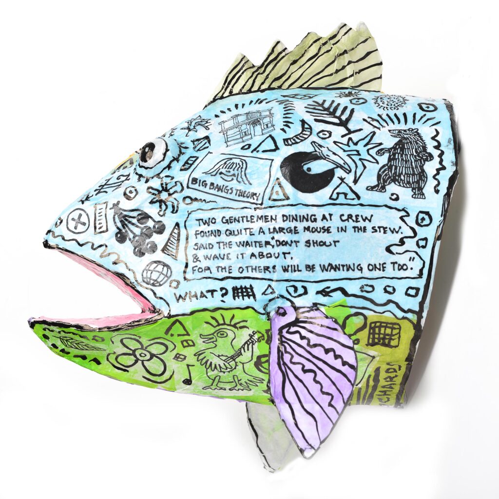 Mounted Rainbow Fish Headlight – Southern Highland Craft Guild