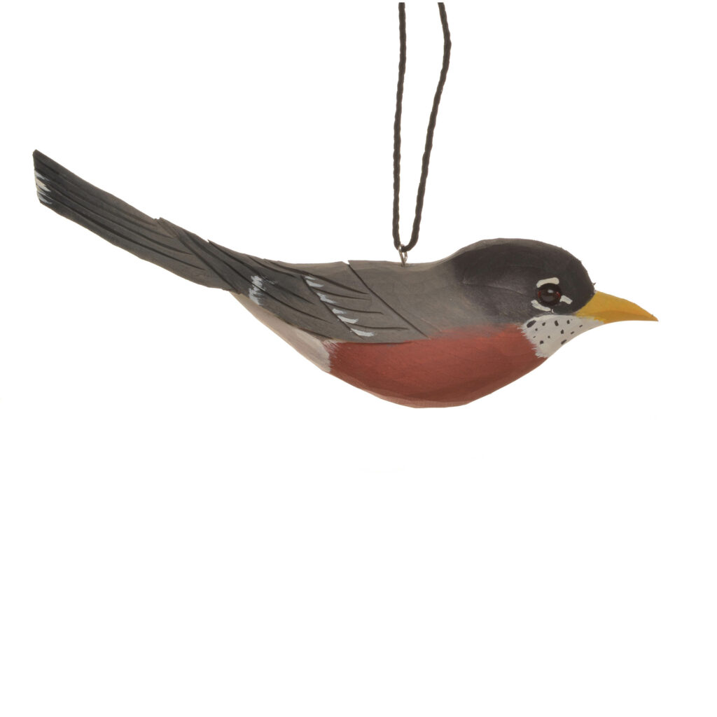 Flat Carved and Painted Wooden Bird Ornaments – Southern Highland Craft ...