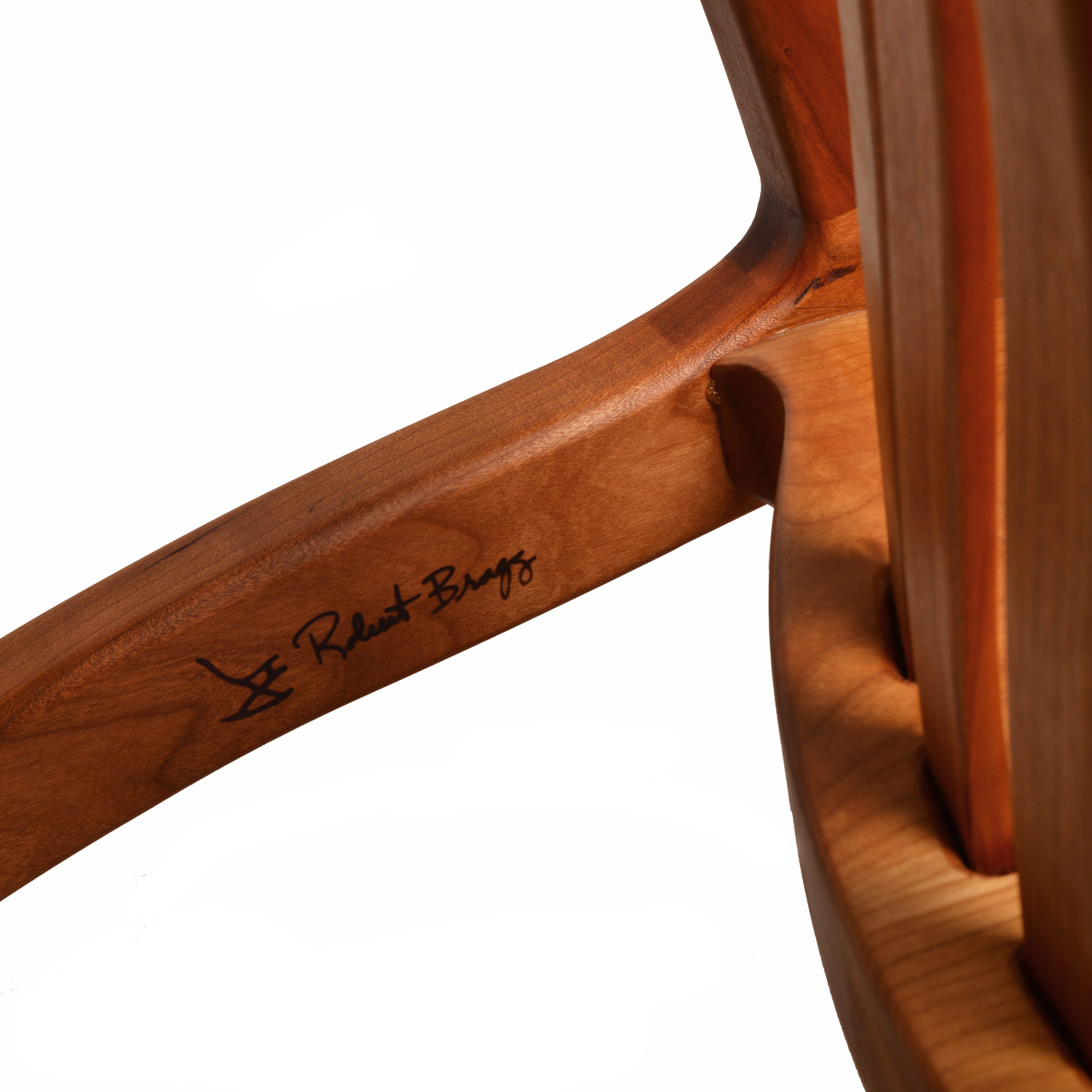 Cherry Rocking Chair with Cherry Slats – Southern Highland Craft Guild