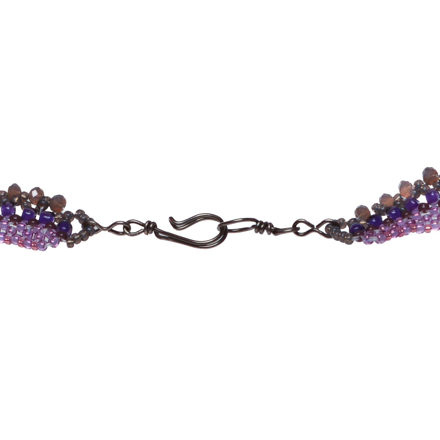Purple Curves, Necklace – Southern Highland Craft Guild