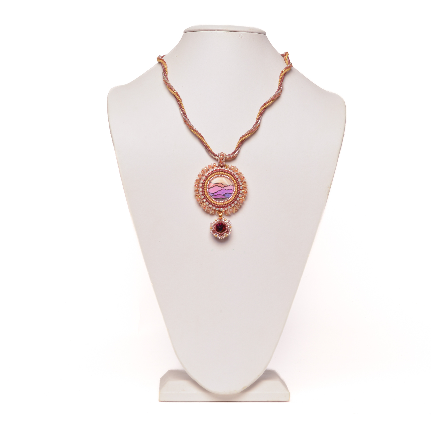 Golden Curves, Necklace – Southern Highland Craft Guild